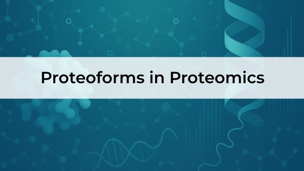 Proteoforms in Proteomics: Definition, Biological Importance, and ...